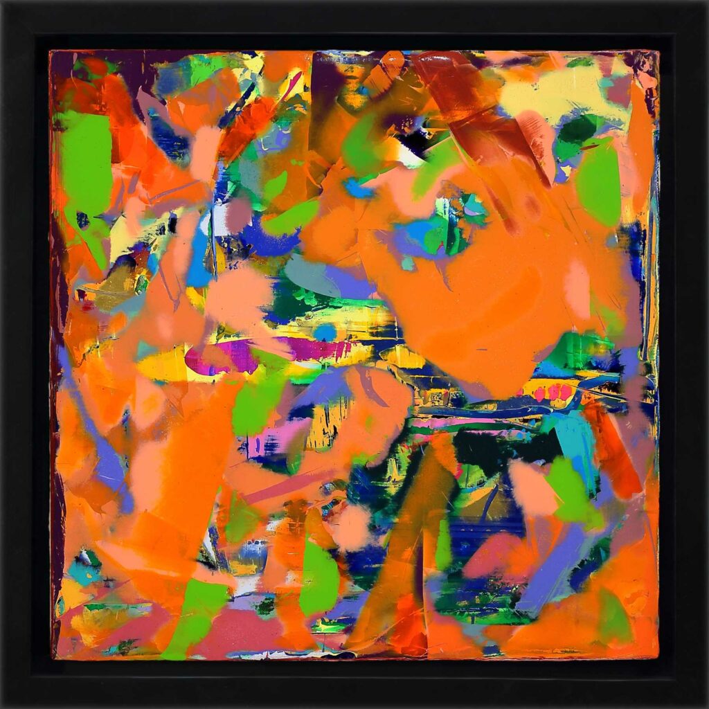 Chandra Namaskãr #14 Painting » Artist Mark Hennick