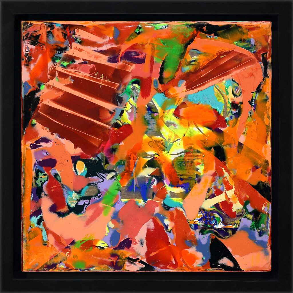 Chandra Namaskãr #16 Painting » Artist Mark Hennick