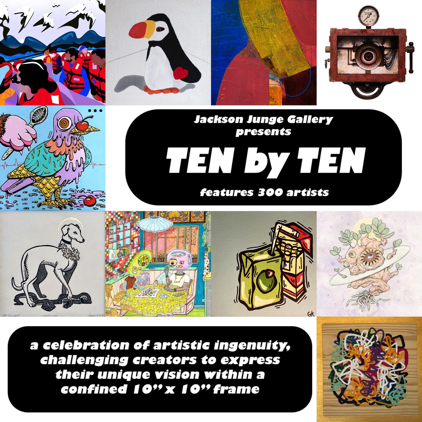 TEN by TEN Group Exhibition » Artist Mark Hennick
